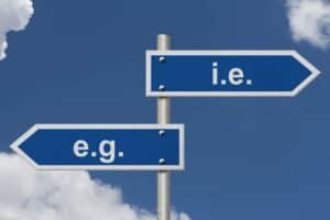 I.e. vs E.g.: Diferencias y Ejemplos » 10EnIngles