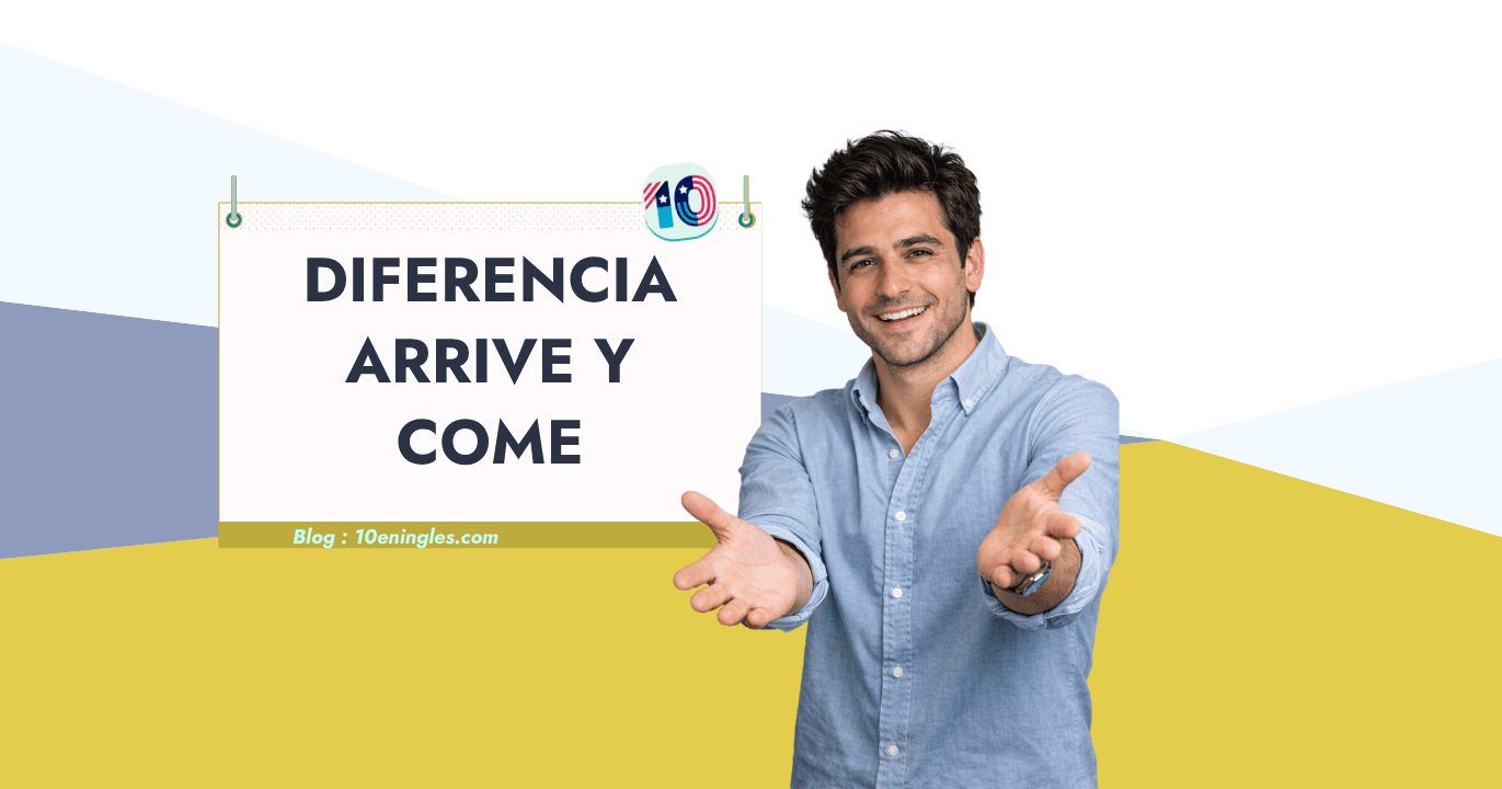Diferencia entre arrive, come, reach y get en Inglés